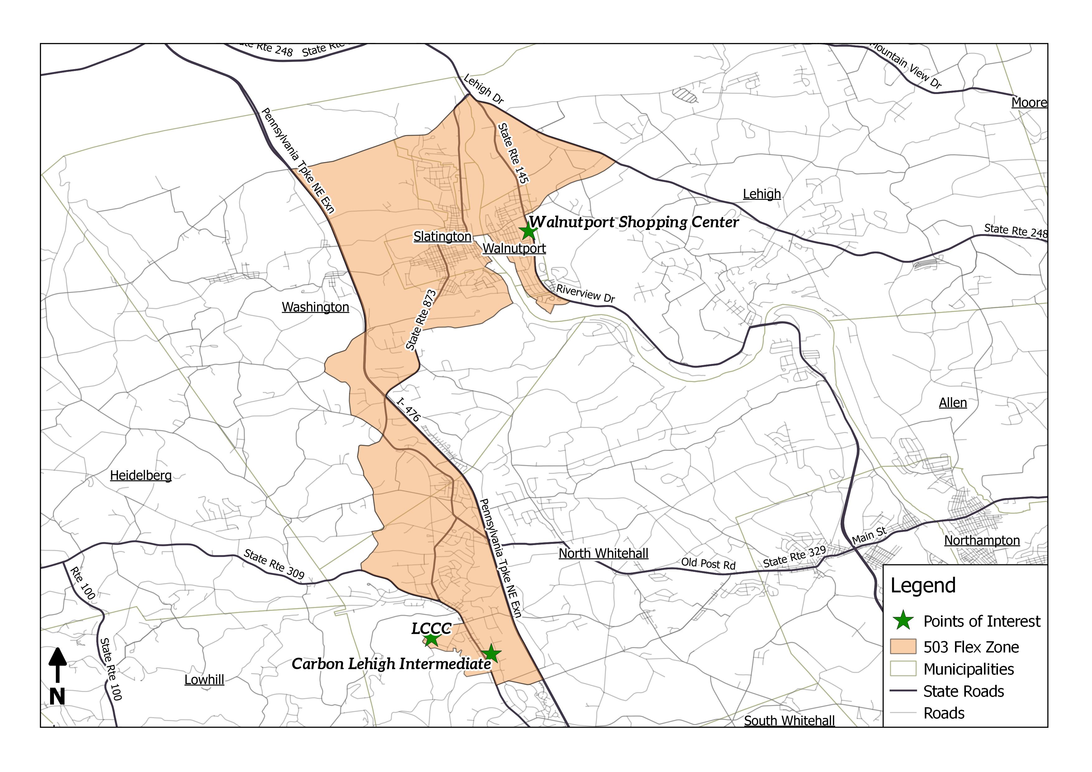LANTA | Route 503 – Slatington/Walnutport Flex